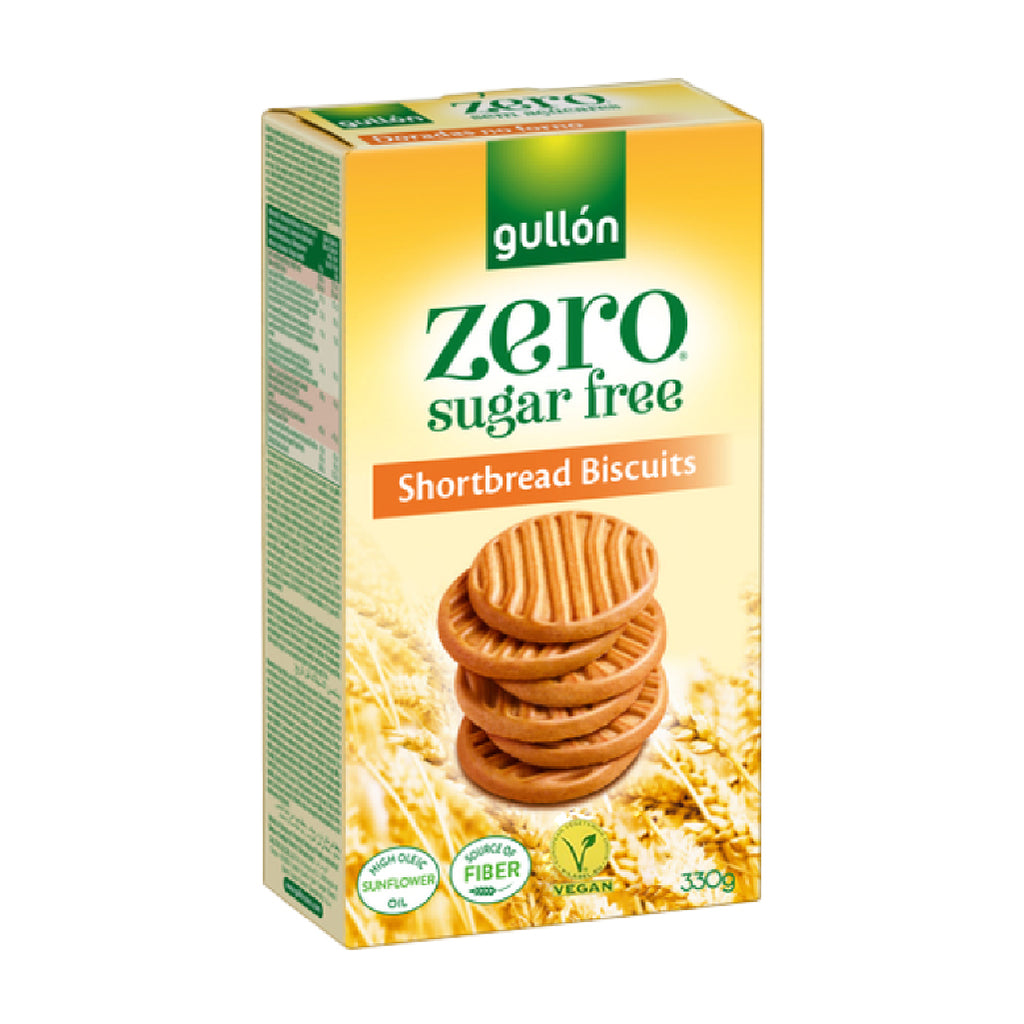 Gullon Zero Sugar Free Shortbread Biscuits, 330g