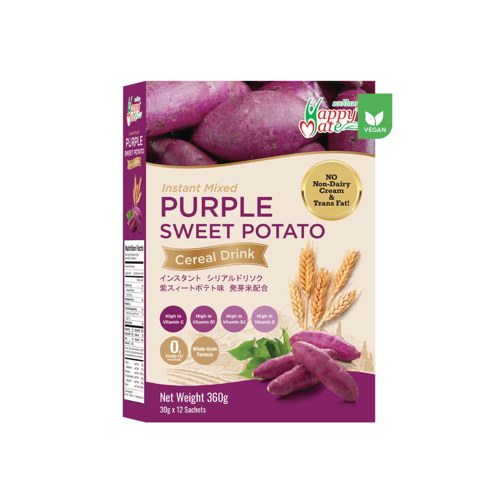 Happy Mate Purple Sweet Potato Cereal Drink (30g x12 Sachets) – OZ ...