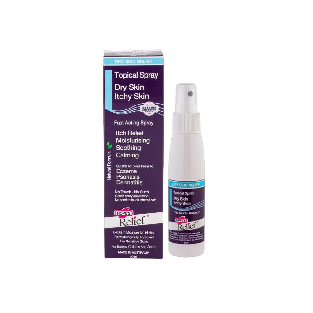Hope's Relief Topical Spray for Dry and Itchy Skin, 90ml